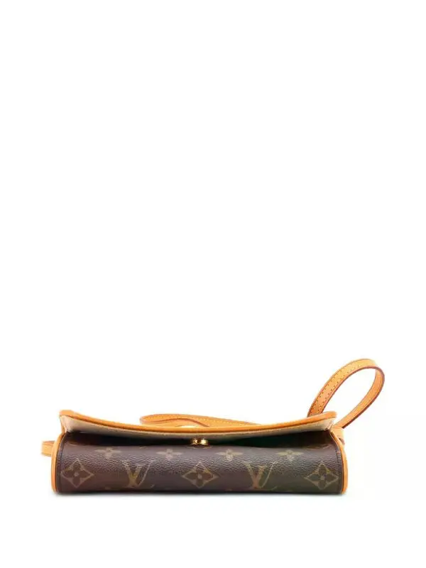 LOUIS VUITTON Monogram Canvas Pm Twin Handbag