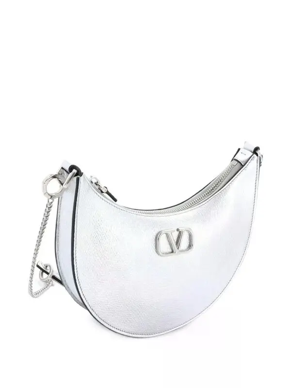 Valentino Garavani Vlogo Leather Mini Hobo Bag