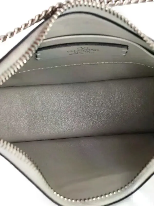 Valentino Garavani Vlogo Leather Mini Hobo Bag