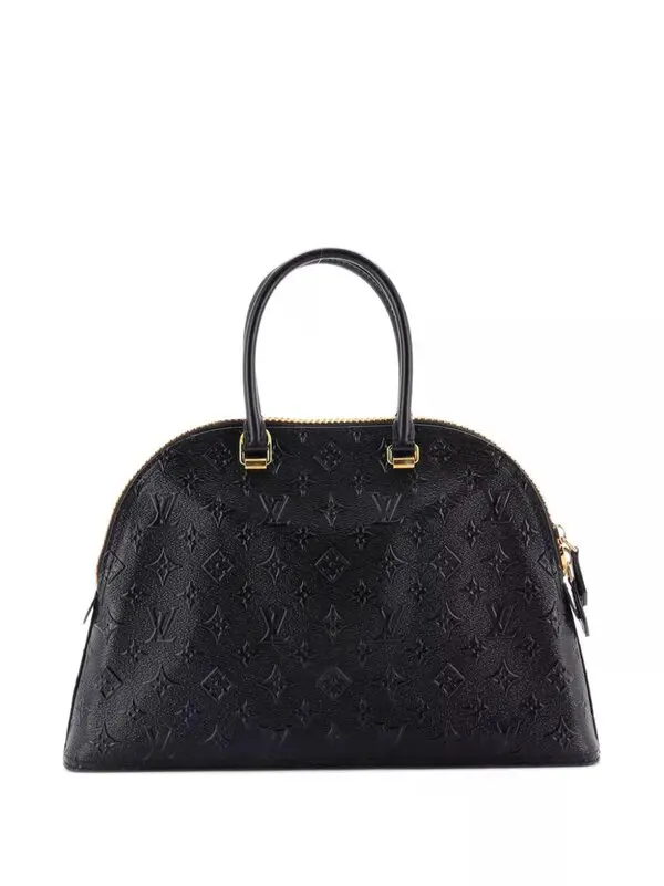 LOUIS VUITTON Moon Alma Embossed Monogram Satchel
