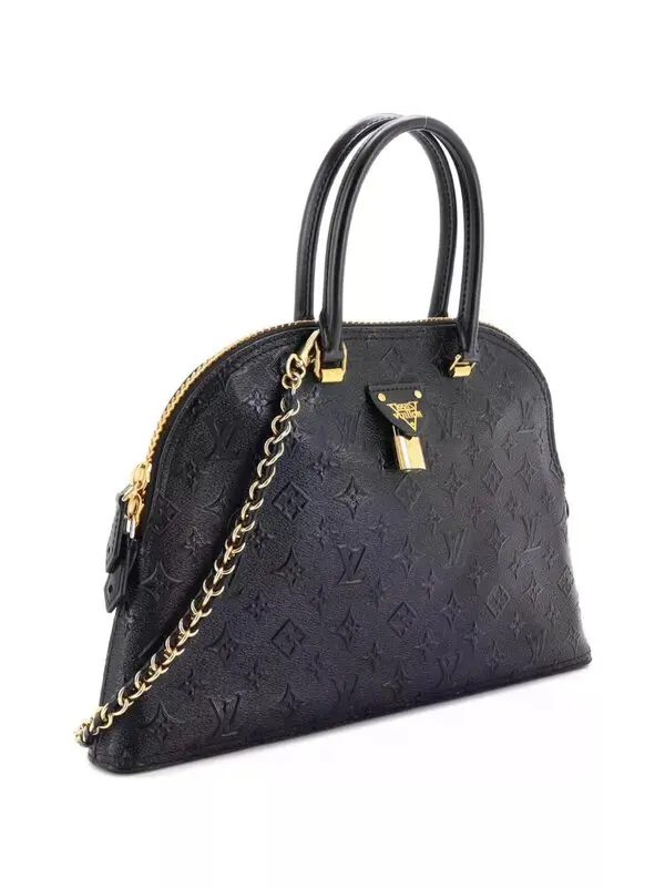 LOUIS VUITTON Moon Alma Embossed Monogram Satchel