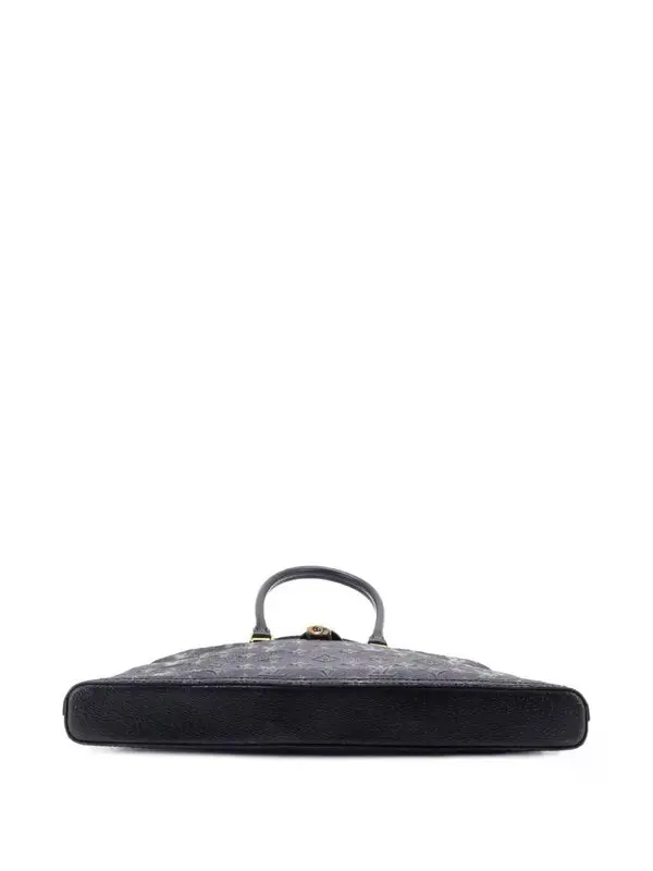 LOUIS VUITTON Moon Alma Embossed Monogram Satchel