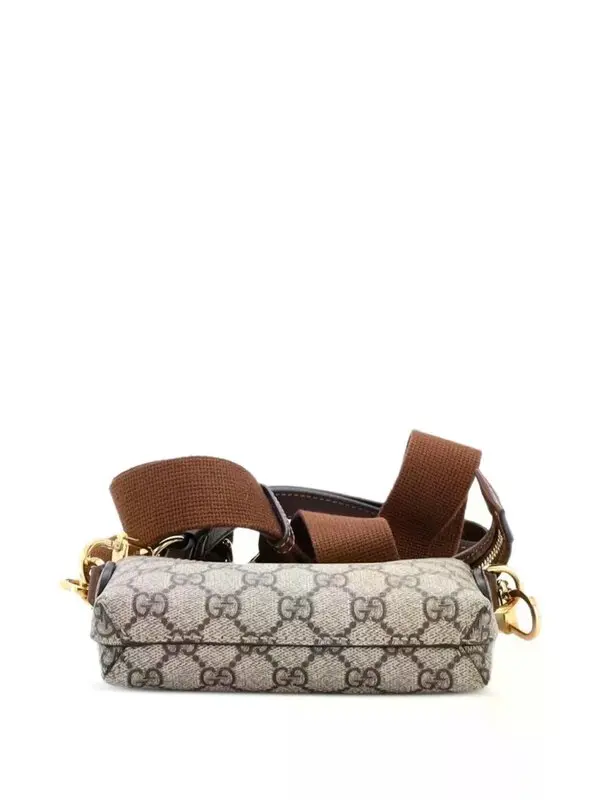 Gucci Gg Coated Canvas Mini Crossbody Bag
