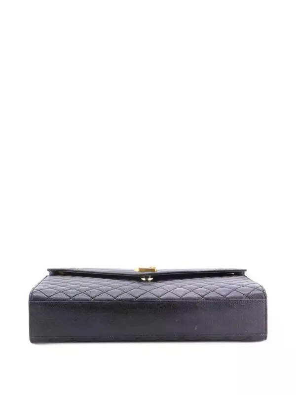 Saint Laurent Monogram Envelope Satchel Shoulder Bag
