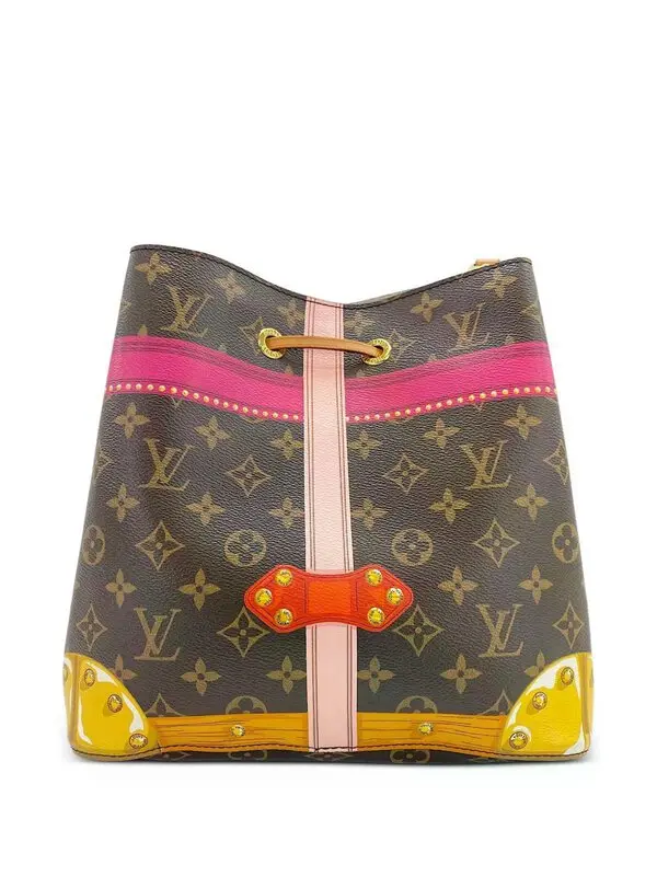 LOUIS VUITTON Monogram Canvas Summer Trunk Neonoe Shoulder Bag