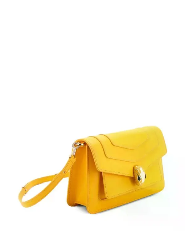 BVLGARI Serpenti Forever East West Leather Small Shoulder Bag