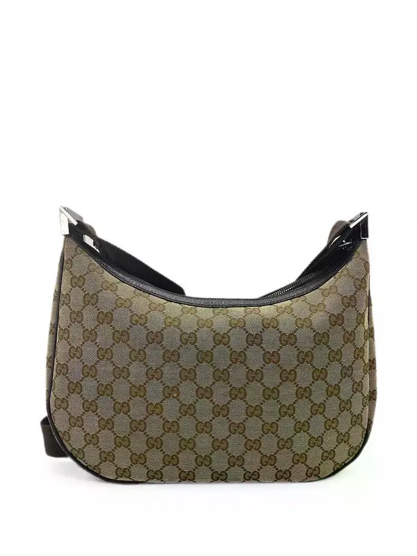 Gucci 2000s Gg Canvas Shoulder Bag - Neutrals