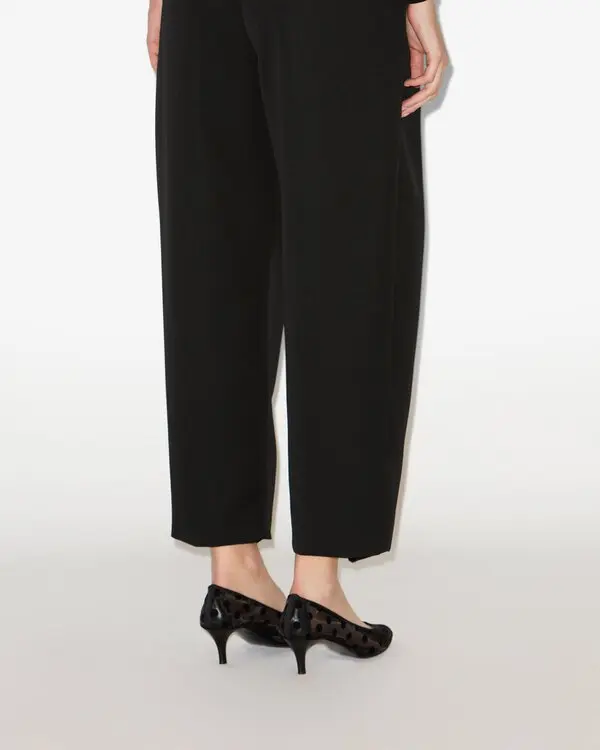 Isabel Marant Étoile Janice Wool Carrot Trousers