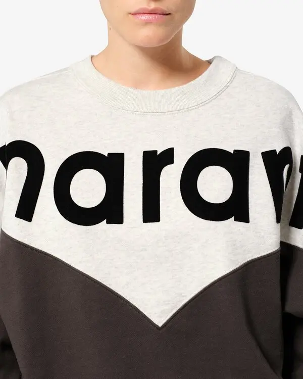ETOILE Houston Cotton Sweatshirt - Black