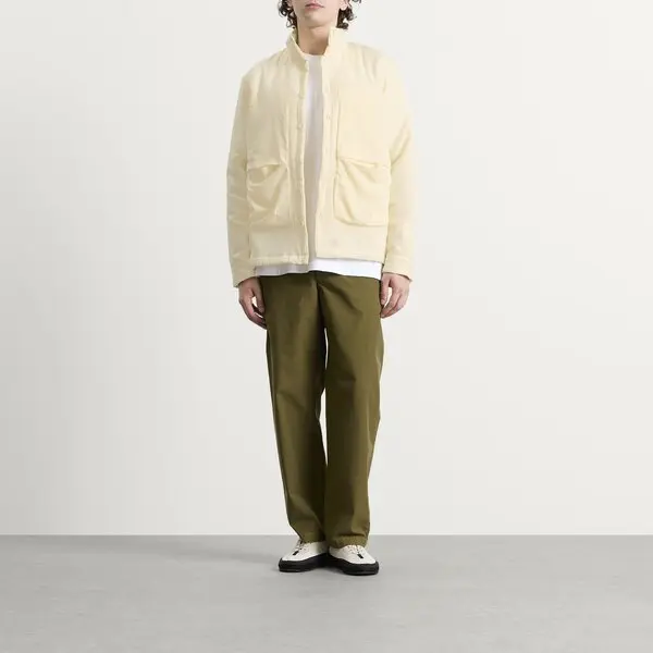 RANRA Epitome Wool Silk Padded Overshirt