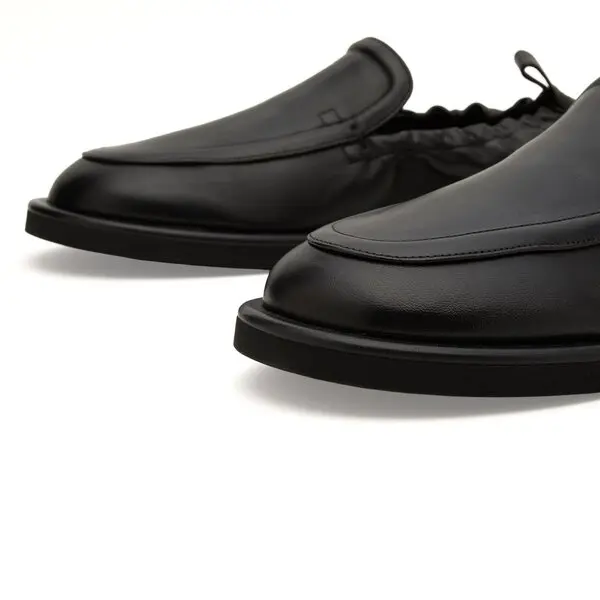 Studio Nicholson Donovan Leather Elastic Back Loafer