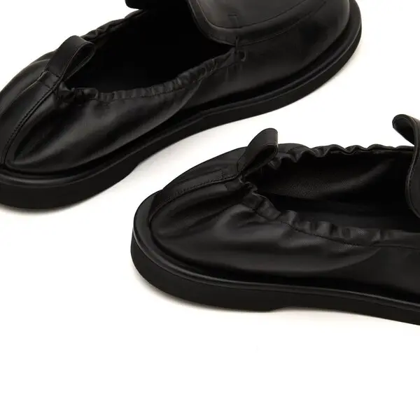 Studio Nicholson Donovan Leather Elastic Back Loafer
