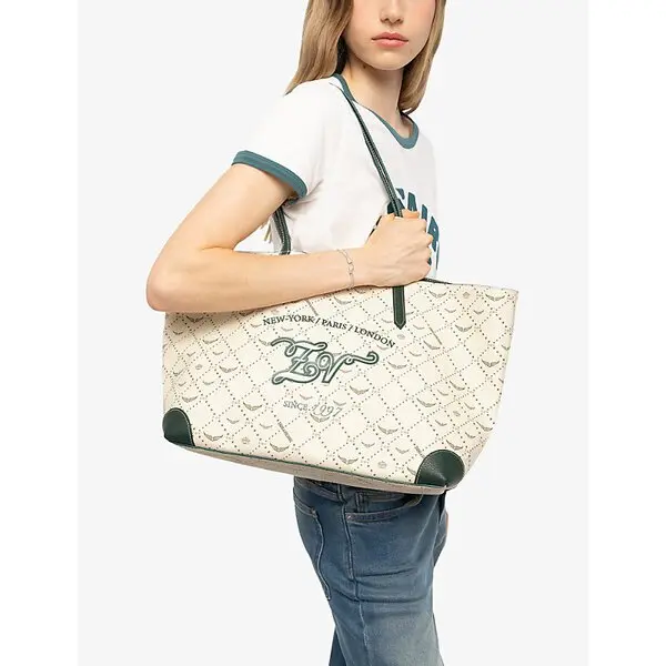 Zadig&Voltaire Z-shopper Monogram Canvas Tote