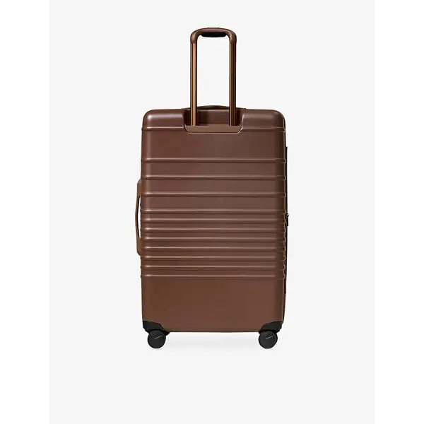 BEIS Béis Large Check-in 4-wheel Roller Suitcase - Maple