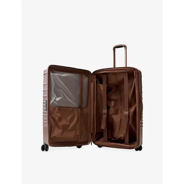 BEIS Béis Large Check-in 4-wheel Roller Suitcase - Maple