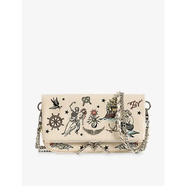 Zadig&Voltaire Rock Mini Tattoo Clutch Bag - Flash