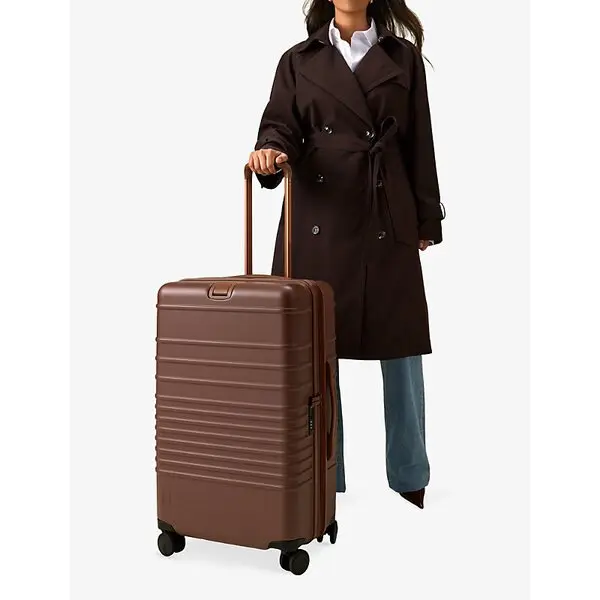 BEIS The Medium Check-in Roller 4-wheel Suitcase 71.5cm - Maple