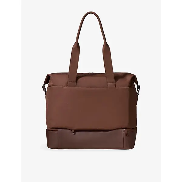 BEIS The Weekender Leather-trim Travel Bag