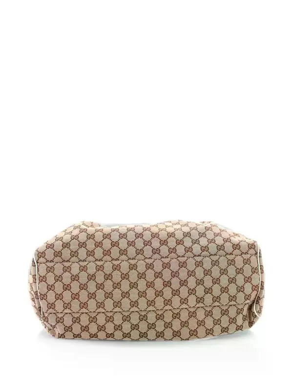 Gucci Sukey Gg Canvas With Leather Large Tote Bag