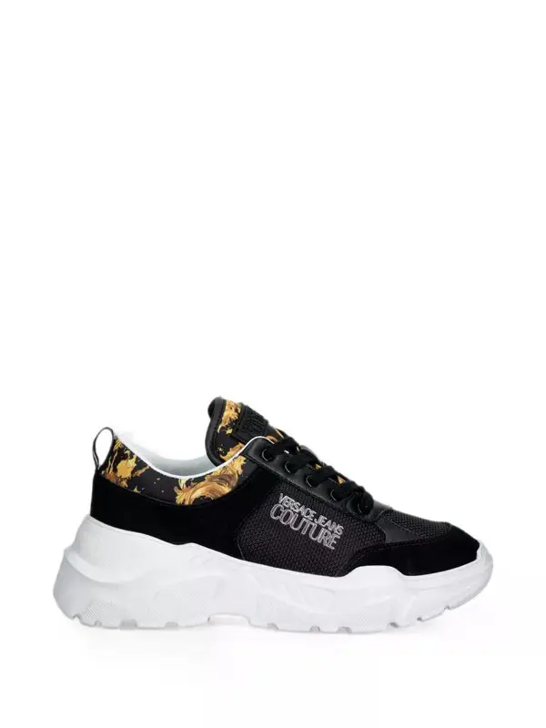 Versace Lace-up Sneakers - Black