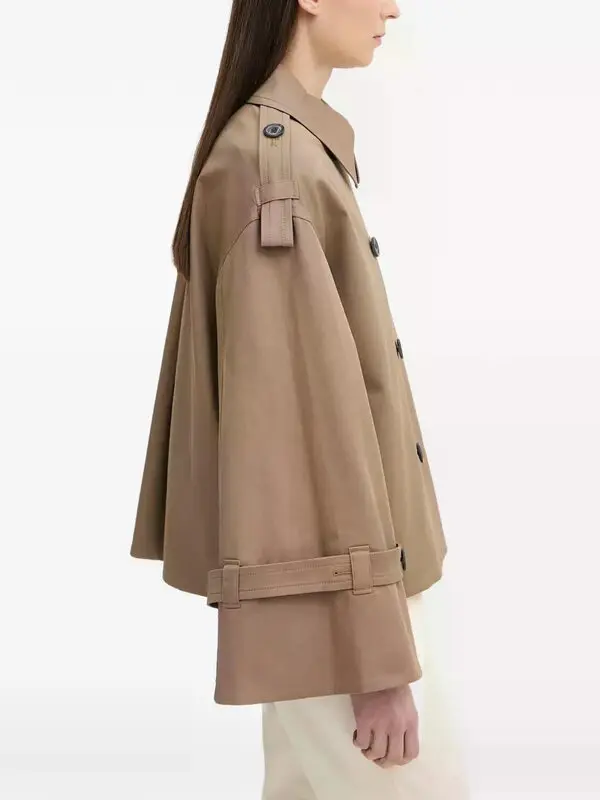 BY MALENE BIRGER Double-breasted Flared Coat