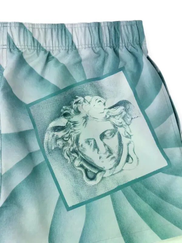 Versace Printed Swim Shorts