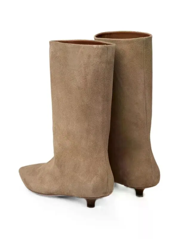 Marsèll Spino Pointed-toe Suede Boots