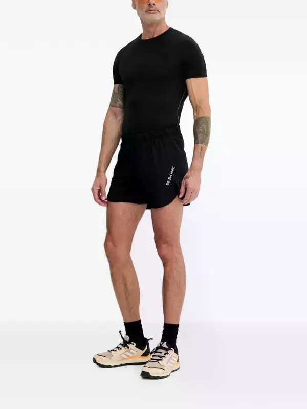 X-BIONIC Logo-print Elasticated-waist Shorts