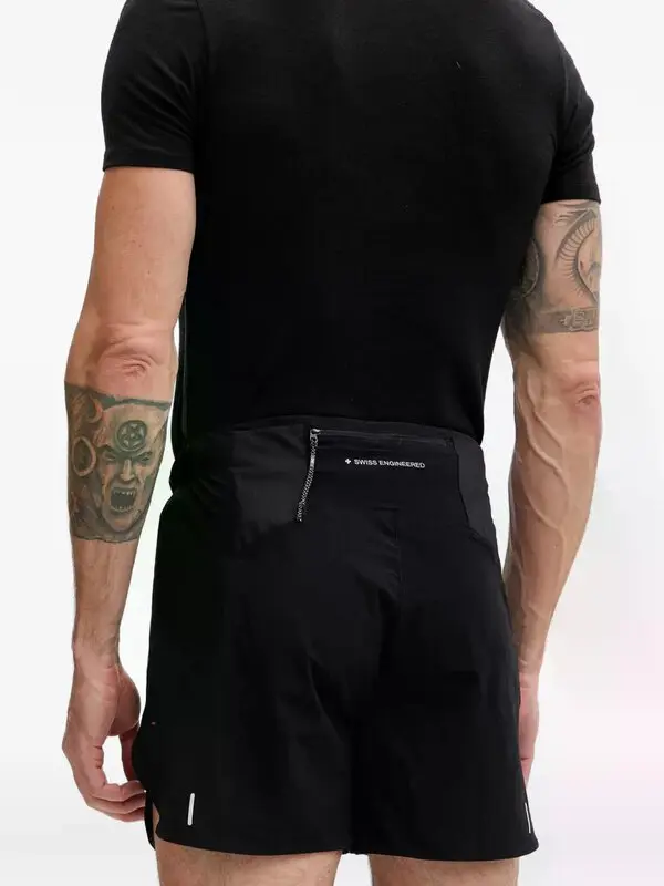 X-BIONIC Logo-print Elasticated-waist Shorts