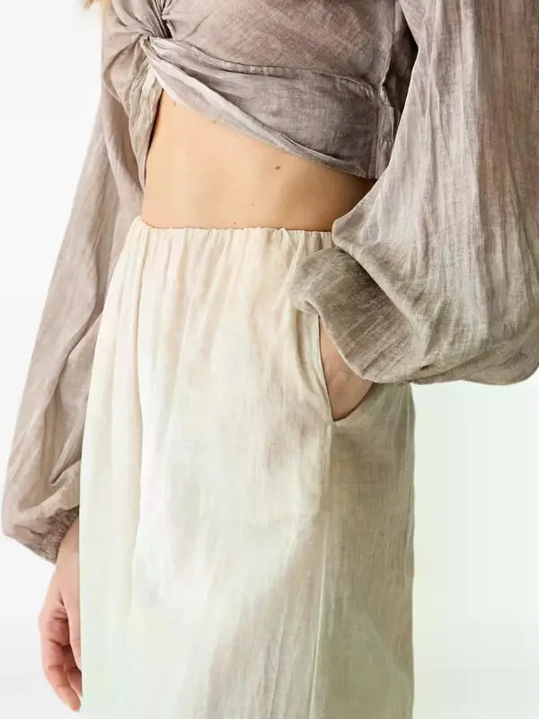 HAVEONE Elasticated-waistband Palazzo Pants