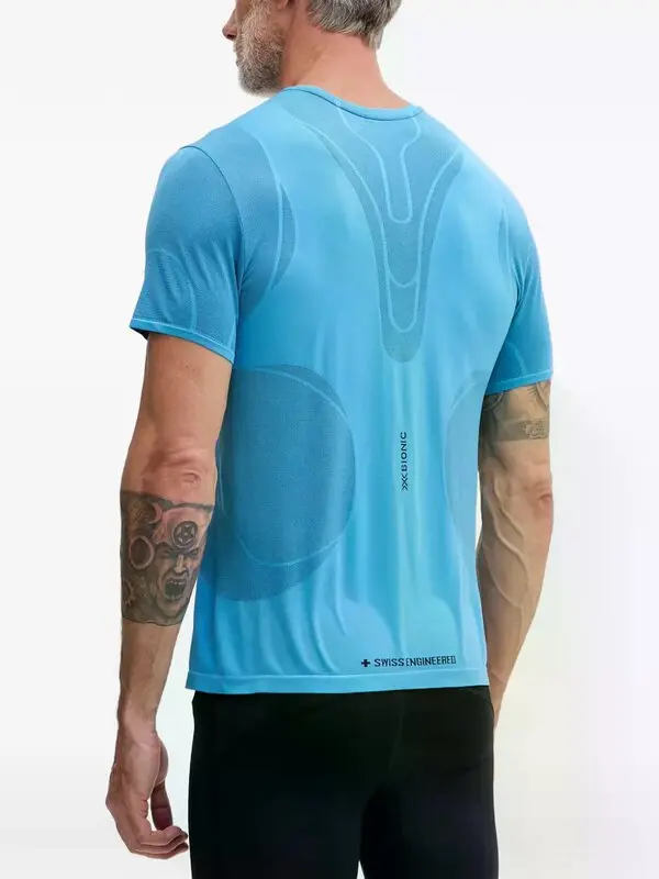 X-BIONIC Logo-patch Panelling T-shirt