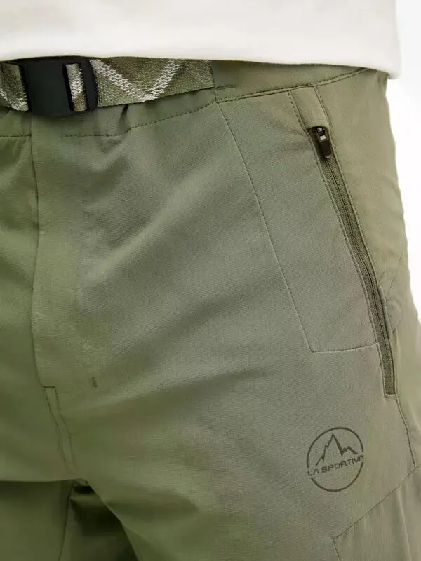 LA SPORTIVA Logo-print Belted Shorts