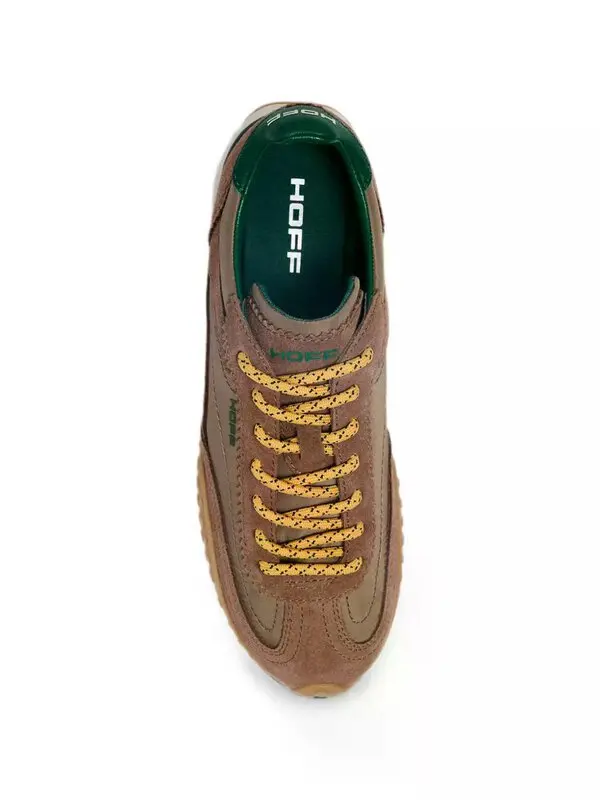 HOFF Bridge Mkii Suede-panelled Logo-print Sneakers