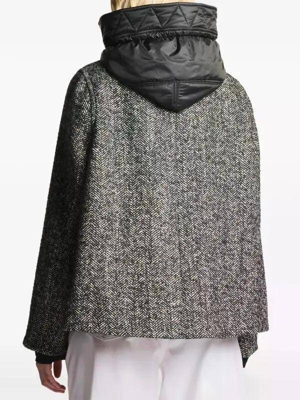 FAY Herringbone Toggle Coat