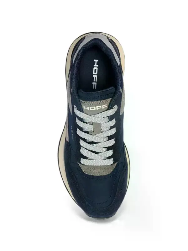 HOFF City Panelled Suede-trim Sneakers