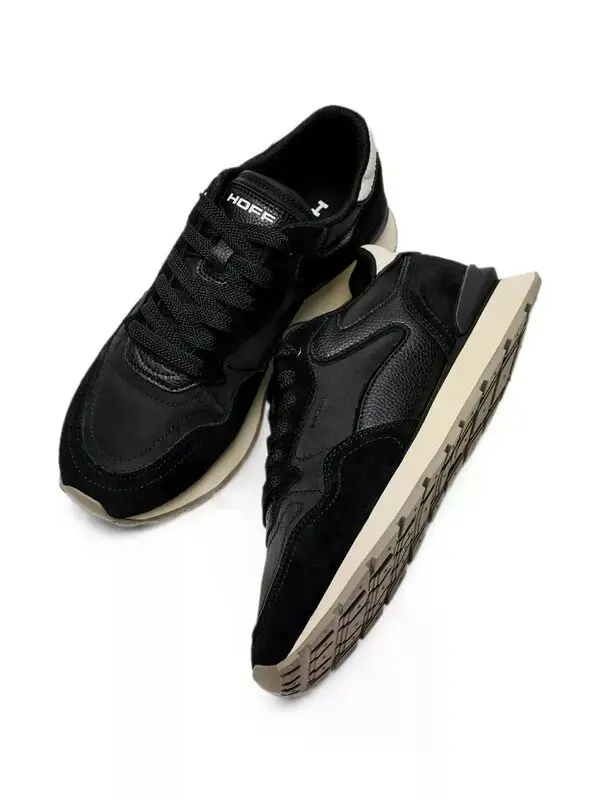 HOFF City Panelled Leather-trim Sneakers