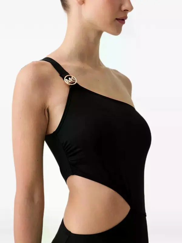 Michael Kors One-shoulder Cutout Swimsuit