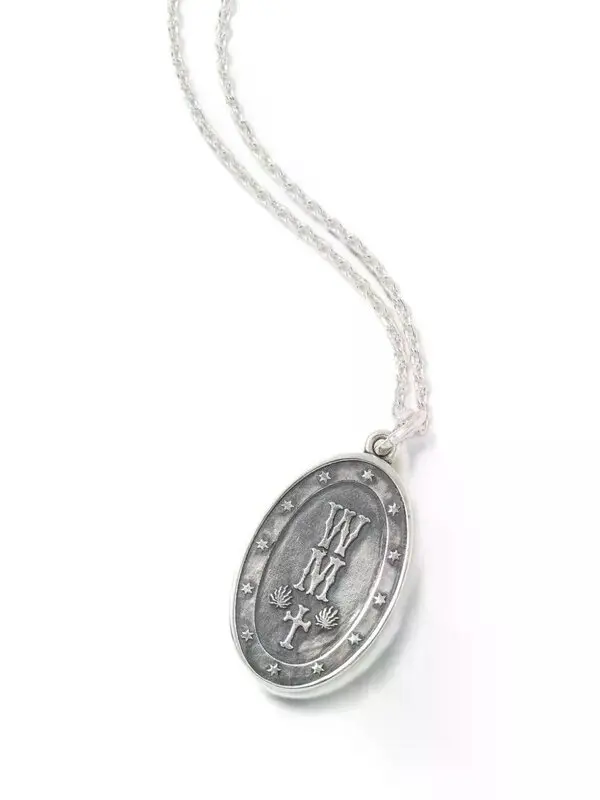 WACKO MARIA Oval Pendant Necklace