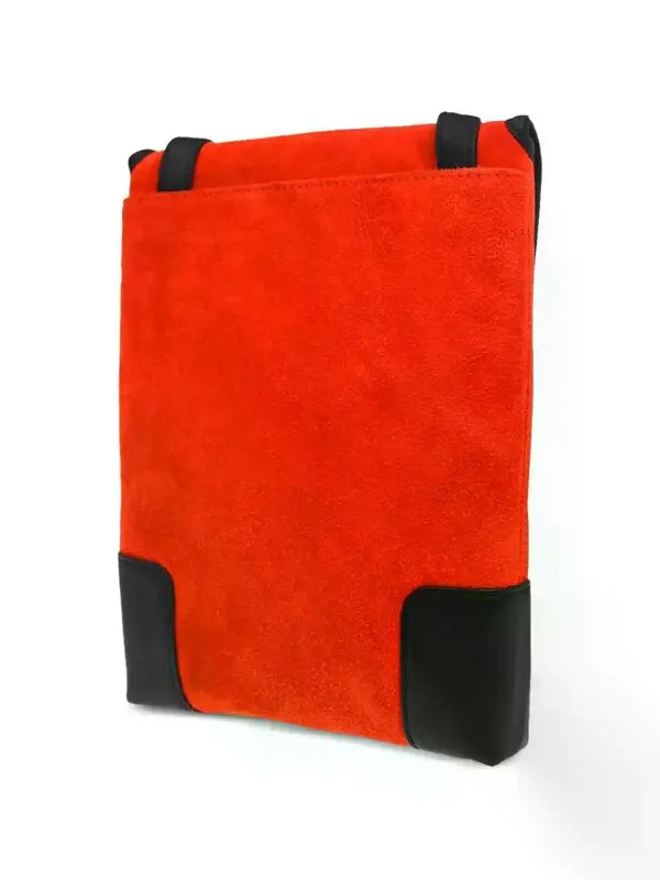 Loewe 1990-2000s Anagram Cross Body Bag - Red