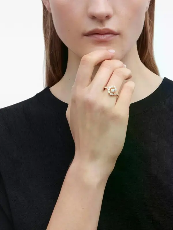 Sophie Bille Brahe Escargot Diamond Ring - Gold