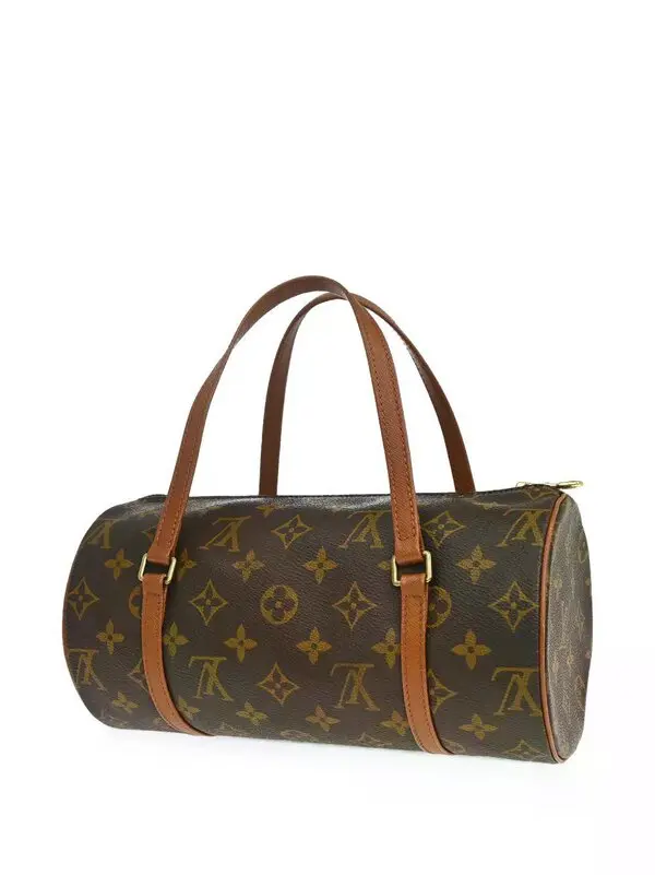 LOUIS VUITTON 1996 Monogram Papillon 26 Tote Bag - Brown
