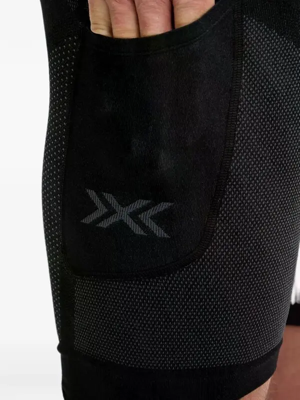 X-BIONIC Logo-print Panelled Shorts