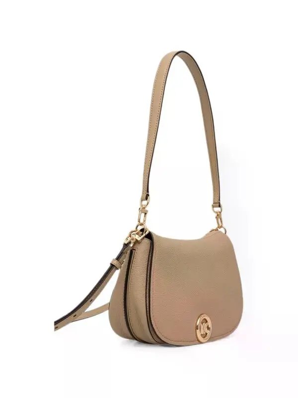 Michael Kors Pebbled Leather Chain-link Shoulder Bag
