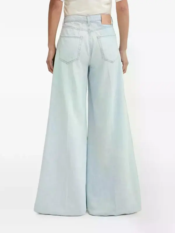 VICOLO Wide-leg Denim Jeans