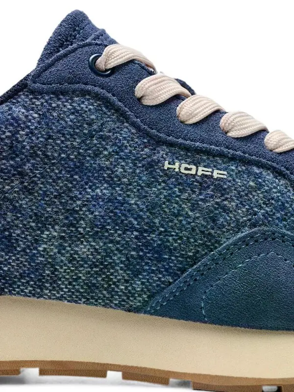 HOFF City Suede-panelled Textured Sneakers