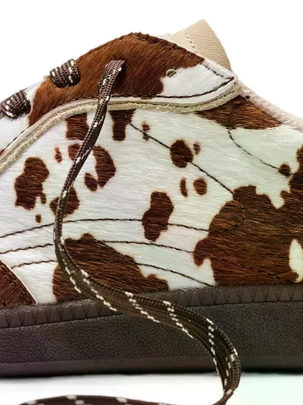 HOFF Park Cow-print Pony-hair Sneakers