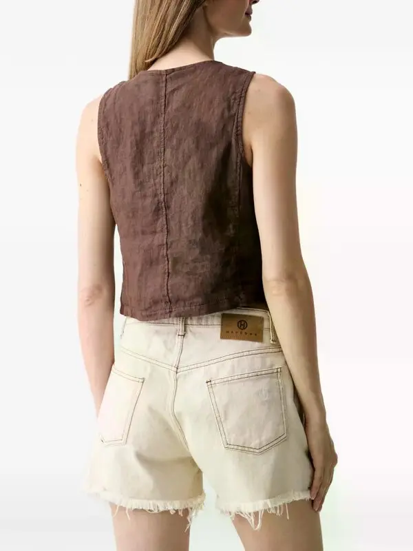 HAVEONE Button-up Waistcoat