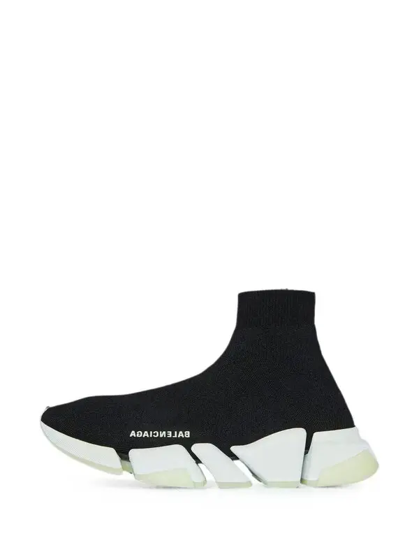 Balenciaga Speed 2.0 High-top Sneakers - Black