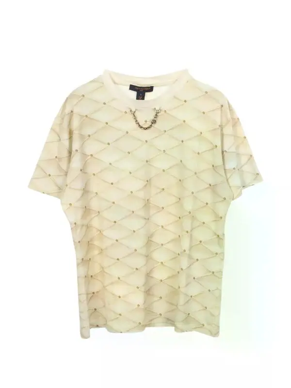 LOUIS VUITTON 2000s Chain-link T-shirt