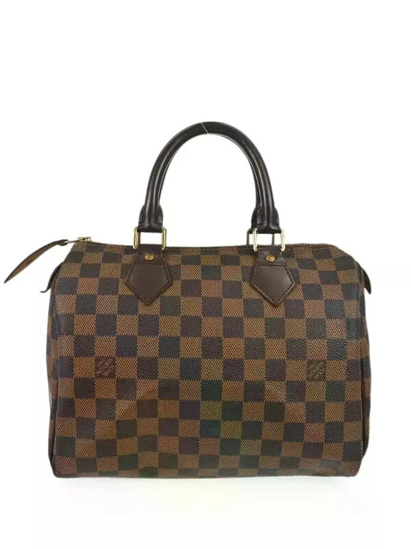 LOUIS VUITTON 2006 25 Speedy Bandouliere Tote Bag - Brown
